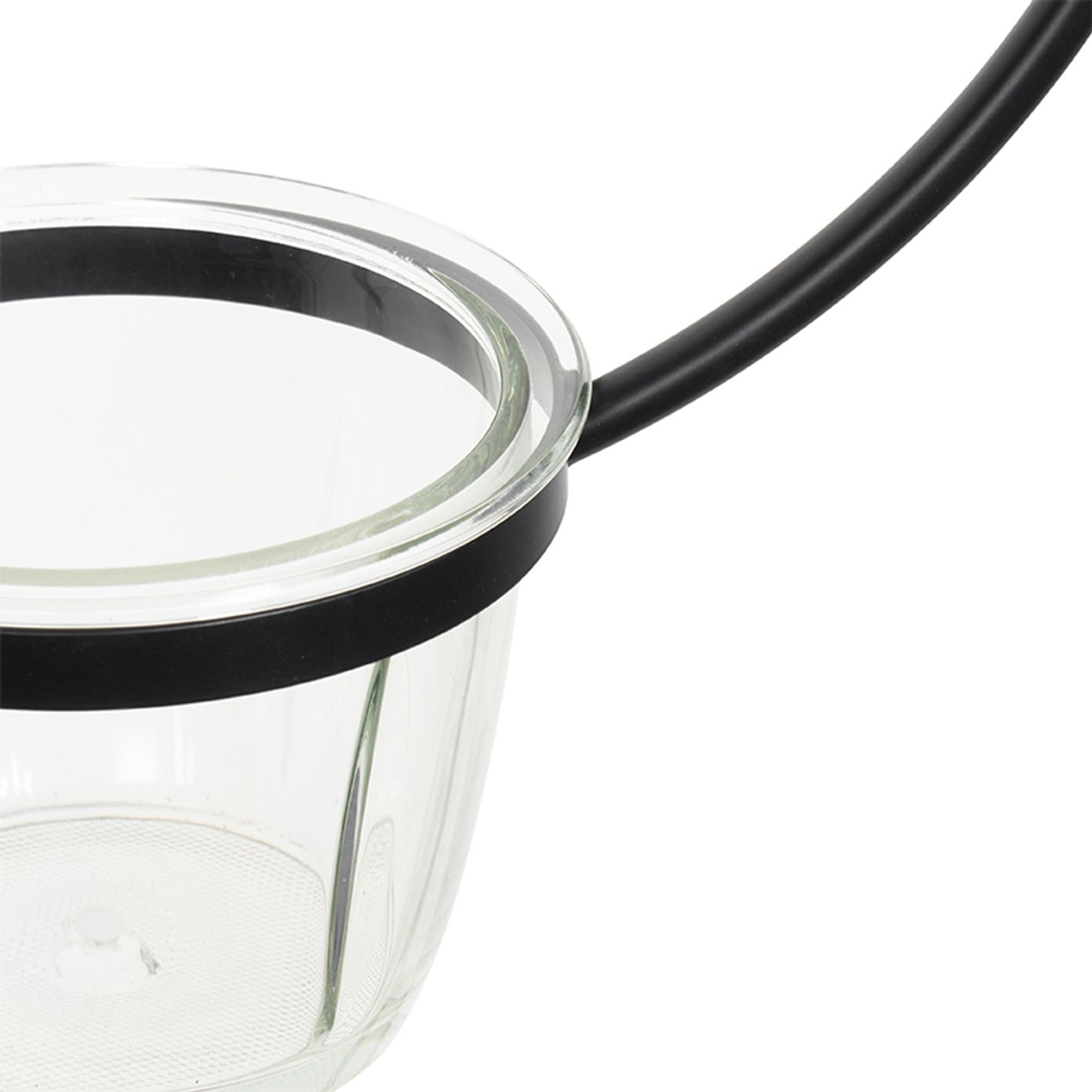 Modern pendellampa svart med glas rund - Roslini | Lamporochljus