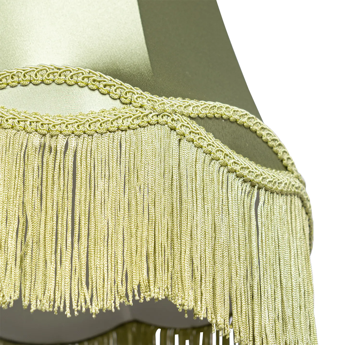 Fabric Lampshade Green 30 cm - Granny | Lampandlight UK