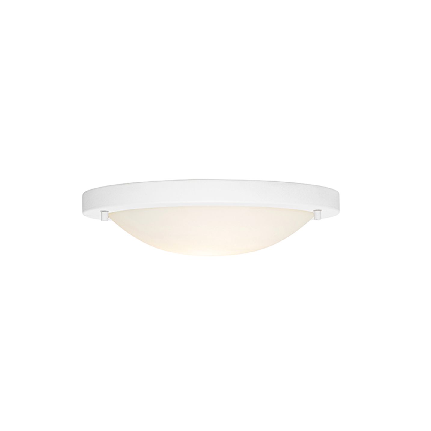 Modern Ceiling Light White 31 cm IP44 - Yuma | Lampandlight UK